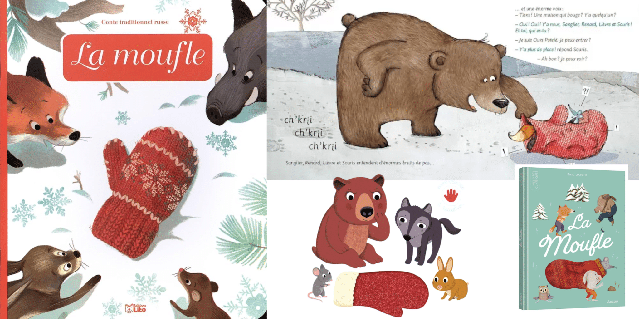 L'histoire de la moufle - 123 mon école